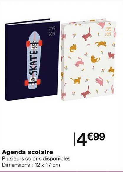 Promo Agenda Scolaire chez Monoprix - iCatalogue.fr