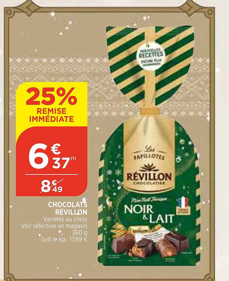 Offre Chocolats Révillon chez Bi1