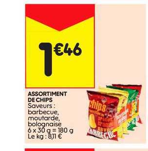 Promo Assortiment De Chips chez Leader Price - iCatalogue.fr
