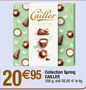 Promo Collection Spring Cailler chez Migros France - iCatalogue.fr