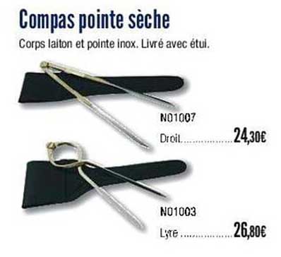 Promo Compas Pointe Sèche chez Accastillage Diffusion - iCatalogue.fr