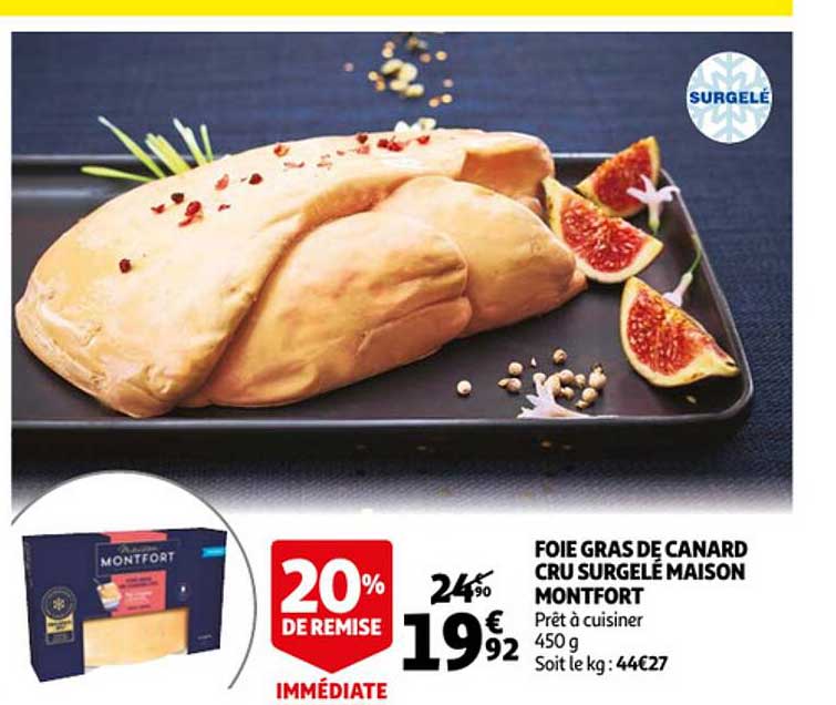 Foie Gras Cru En Promotion