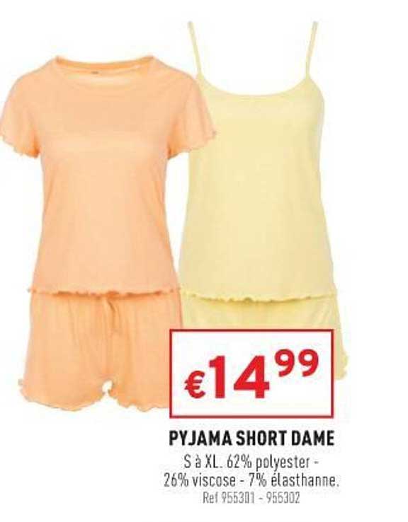 Promo Pyjama Short Dame chez Trafic - iCatalogue.fr