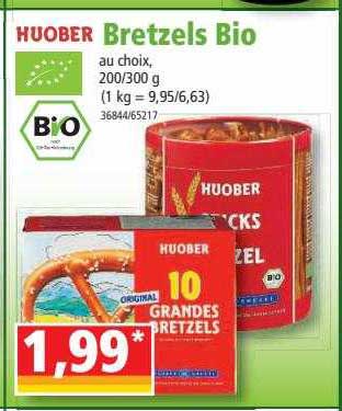 Promo Bretzels Bio Huober chez Norma - iCatalogue.fr