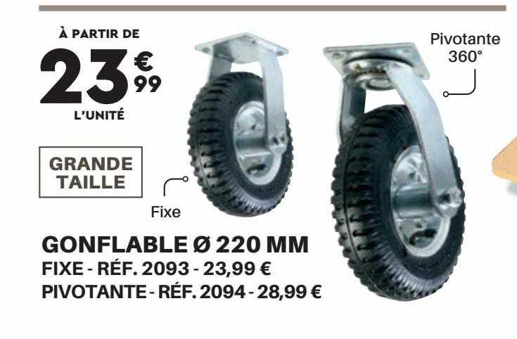 Promo Gonflable ø 220 Mm chez Shopix - iCatalogue.fr