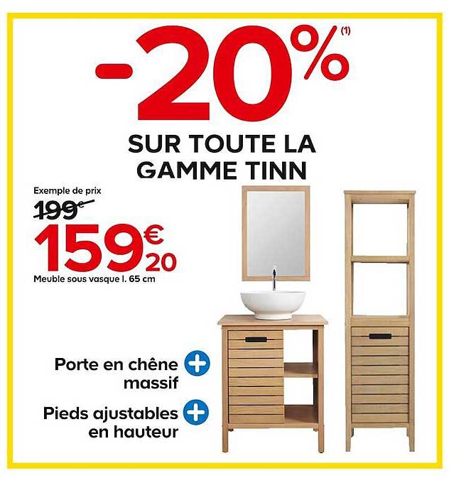 Promo La Gamme Tinn chez Castorama - iCatalogue.fr