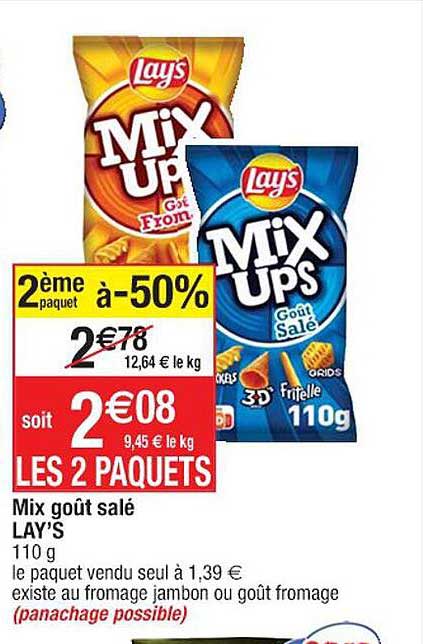 Promo Mix Goût Salé Lay's chez Cora - iCatalogue.fr
