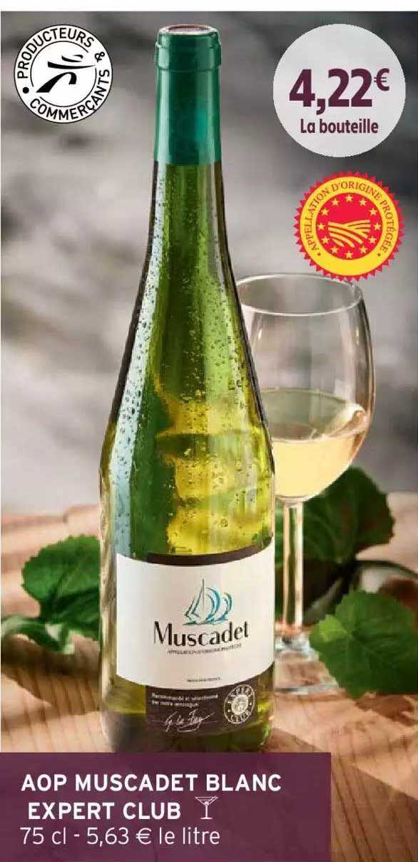 Offre Muscadet 2021 chez Colruyt