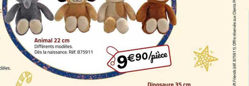Promo Animal 22 Cm chez La Grande Récré - iCatalogue.fr