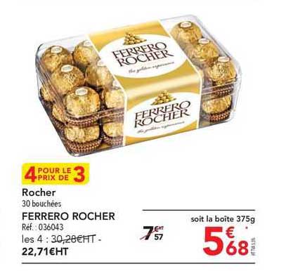 Promo Ferrero Rocher chez METRO - iCatalogue.fr