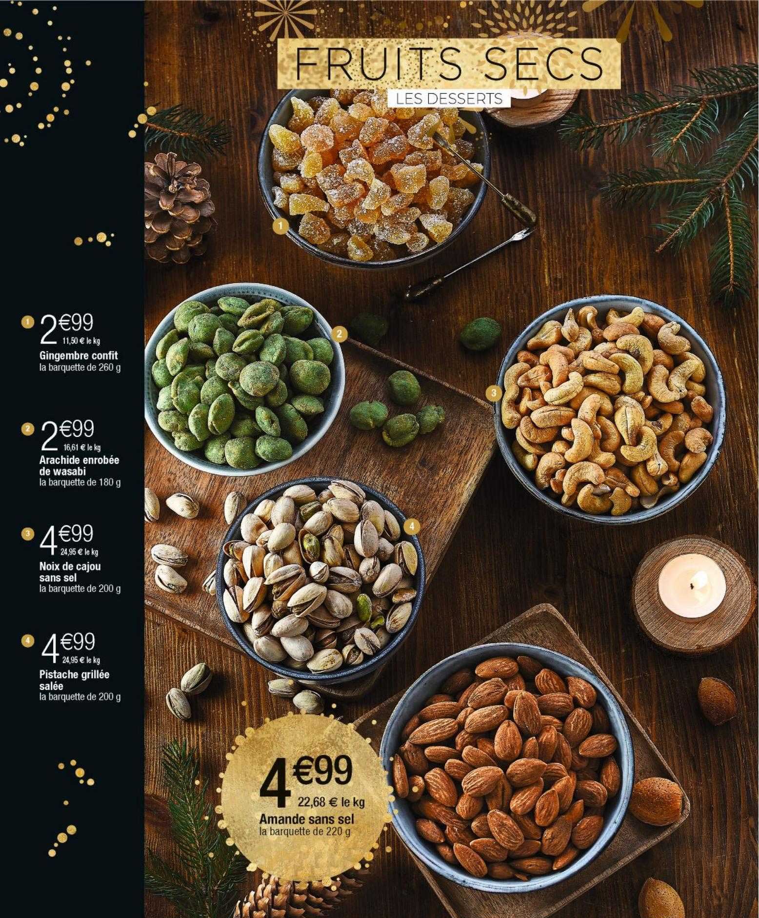 Promo Fruits Secs chez Cora - iCatalogue.fr