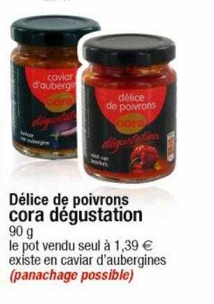 Promo Délice De Poivrons Cora Dégustation chez Cora - iCatalogue.fr