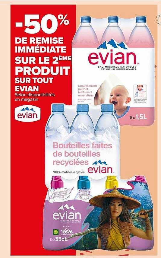 Promo Produit Evian chez Carrefour Market - iCatalogue.fr