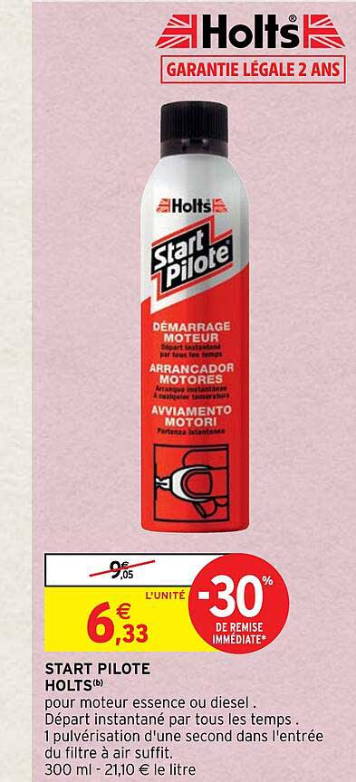 Promo Start Pilote Holts chez Intermarché - iCatalogue.fr