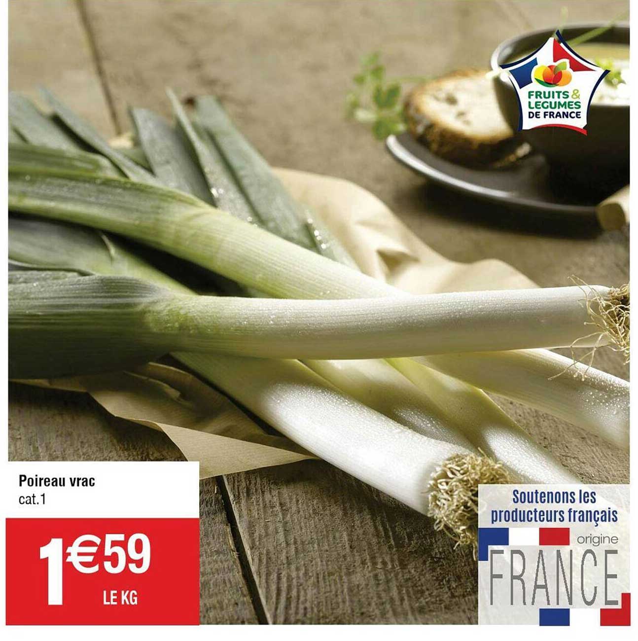 Promo Poireau Vrac chez Cora - iCatalogue.fr