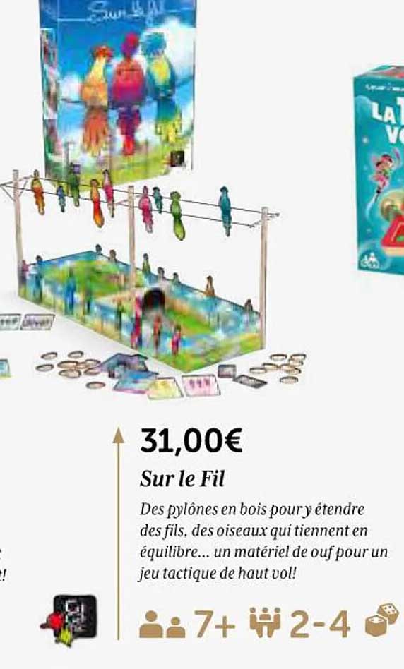 Promo Sur Le Fil chez Jouets Sajou - iCatalogue.fr