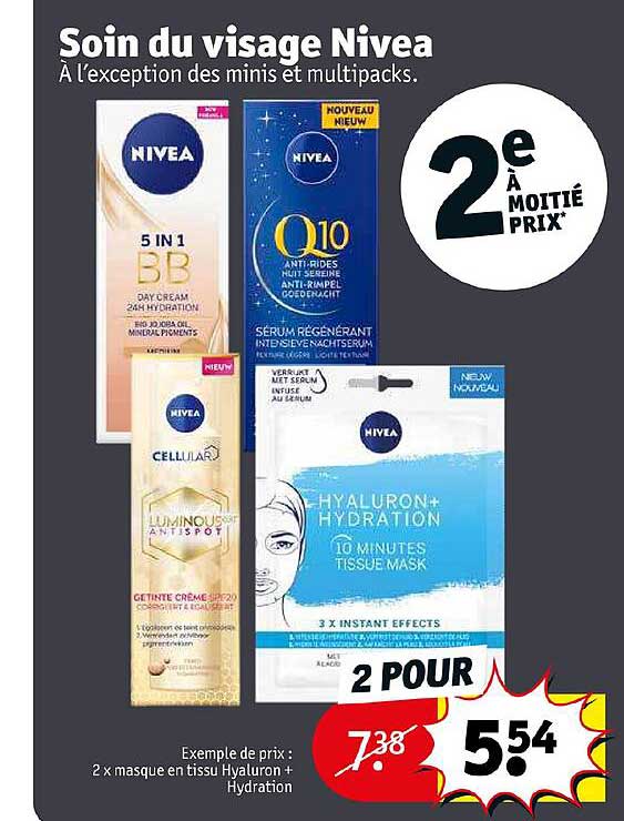 Promo Soin Du Visage Nivea Chez Kruidvat Icatalogue Fr
