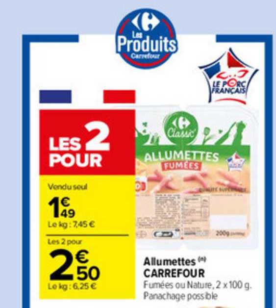 Promo Allumettes Carrefour chez Carrefour Market - iCatalogue.fr