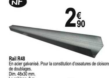 Promo Rail R48 chez Tridôme - iCatalogue.fr