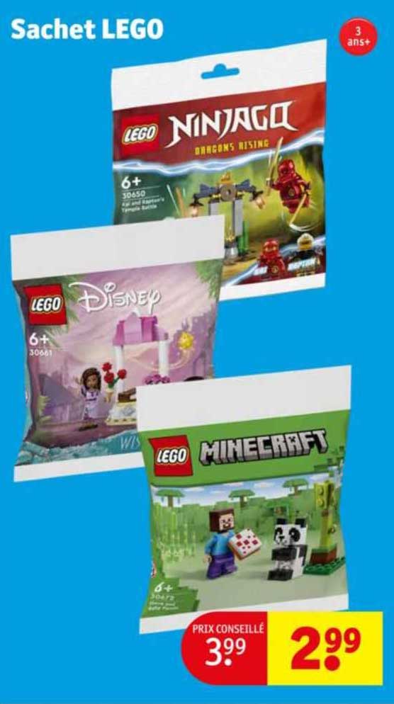 Promo Sachet Lego chez Kruidvat - iCatalogue.fr