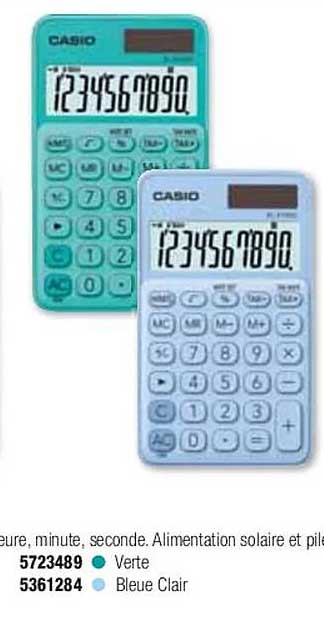 Promo Casio chez Plein ciel - iCatalogue.fr