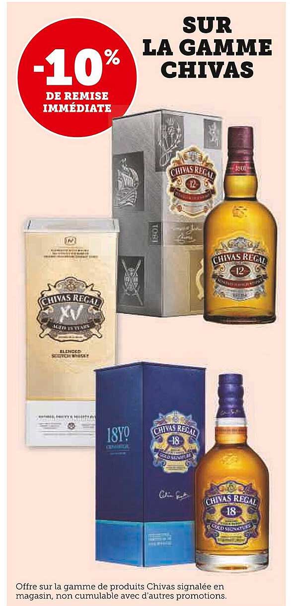 Promo La Gamme Chivas chez Super U - iCatalogue.fr