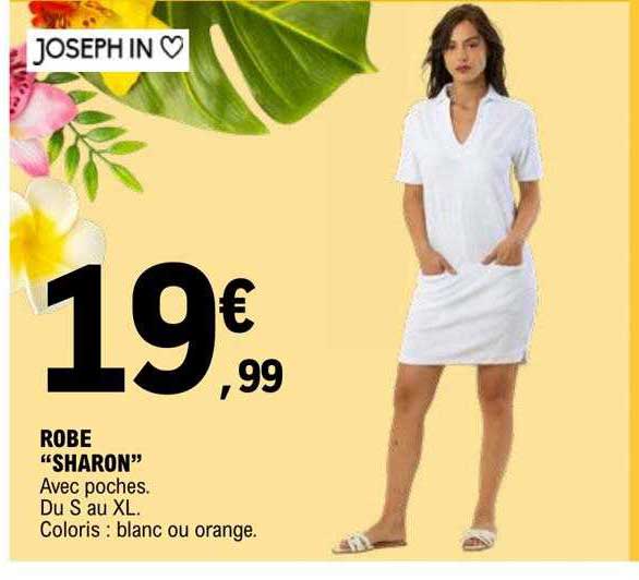 Promo Robe "sharon" chez E.Leclerc - iCatalogue.fr