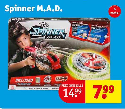 Promo Spinner M.a.d. chez Kruidvat - iCatalogue.fr