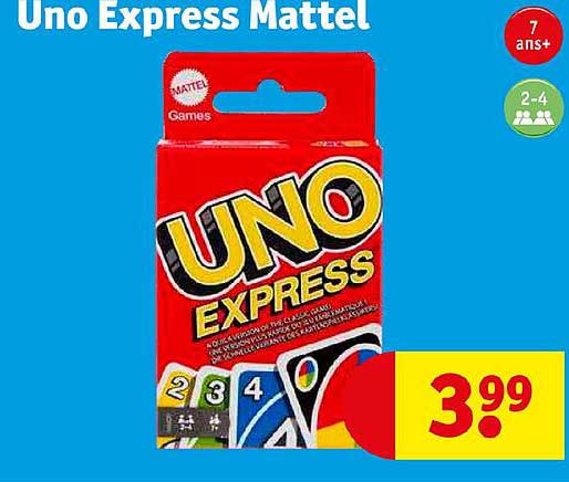 Promo Uno Express Mattel chez Kruidvat - iCatalogue.fr