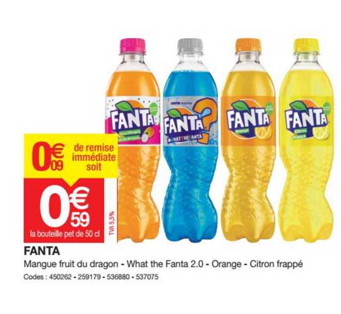Promo Fanta chez Promocash - iCatalogue.fr