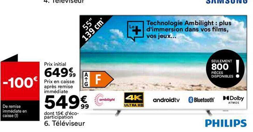 Promo Philips Televiseur chez BUT - iCatalogue.fr
