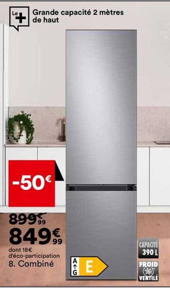 Promo Réfrigérateur Combiné chez BUT - iCatalogue.fr