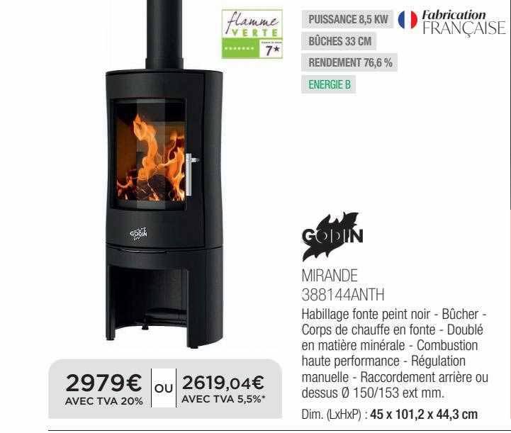 Promo Mirande Godin chez Extra - iCatalogue.fr