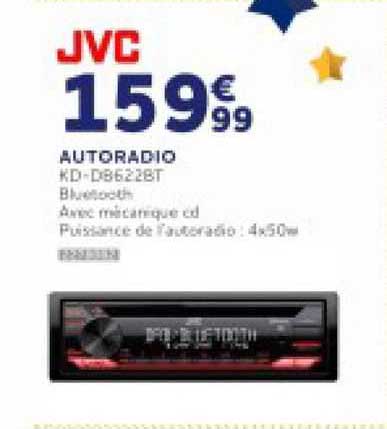 Promo Autoradio Jvc chez Norauto - iCatalogue.fr