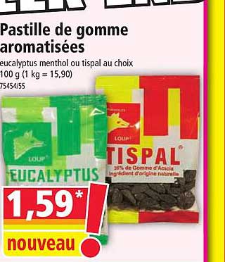 Promo Pastille De Gomme Aromatisées chez Norma - iCatalogue.fr