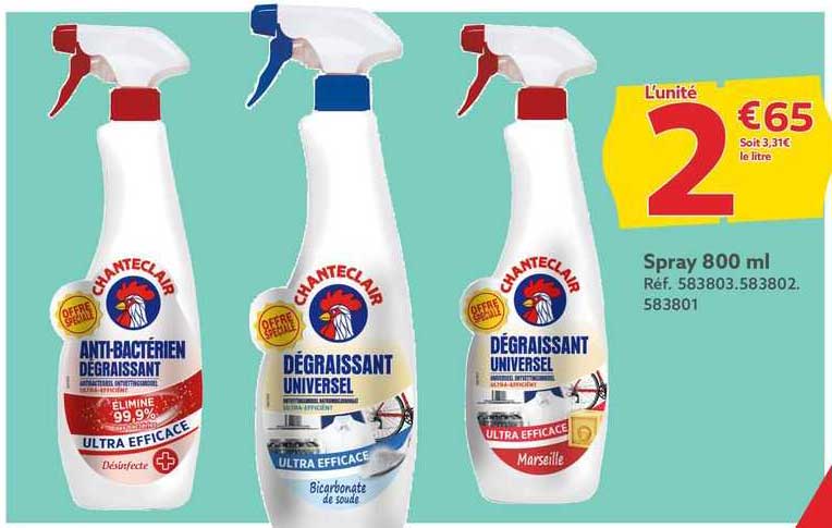 Promo Spray 800 Ml chez GiFi - iCatalogue.fr