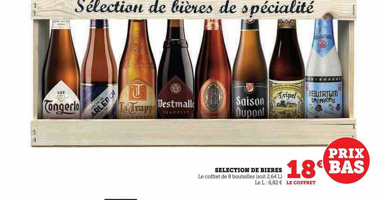 Promo Sélection De Bières chez Hyper U - iCatalogue.fr