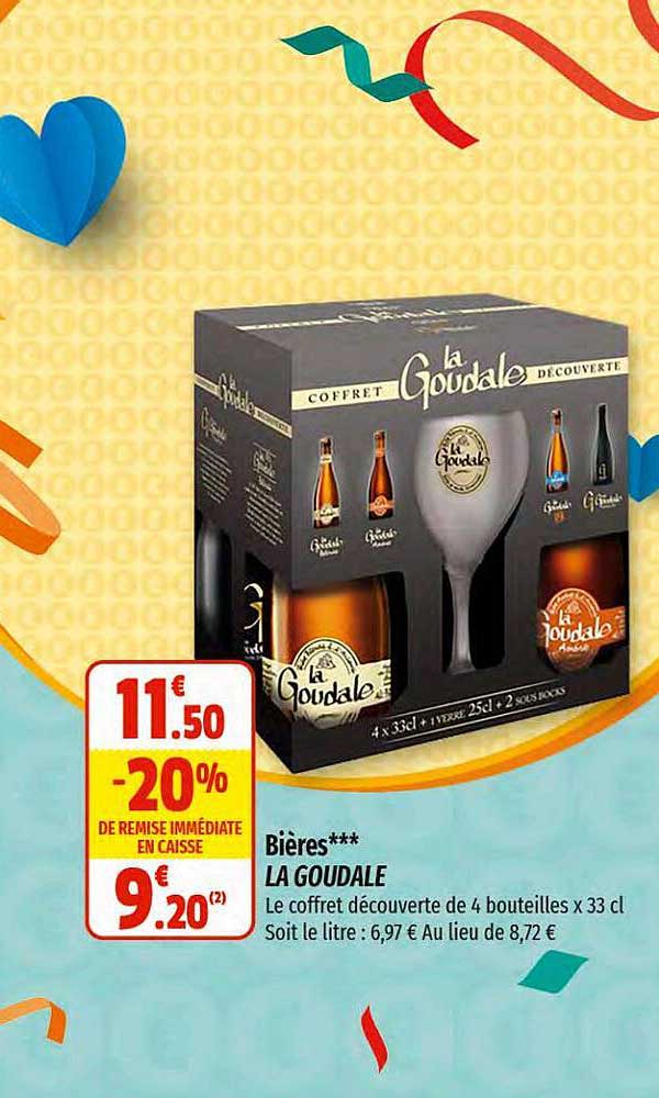 Promo Bières La Goudale chez Coccinelle Express - iCatalogue.fr