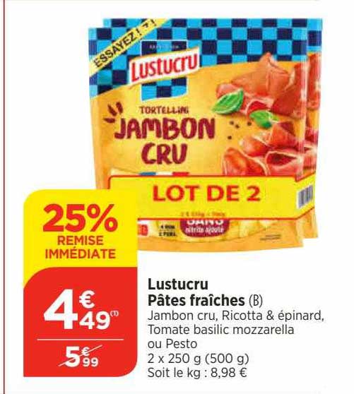 Promo Lustucru Pâtes Fraîches chez Bi1 - iCatalogue.fr