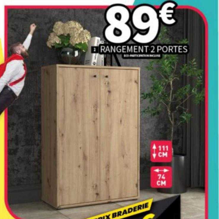Promo Rangement 2 Portes chez Conforama - iCatalogue.fr