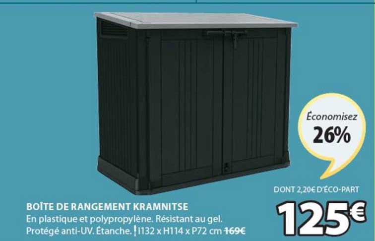 Promo Boîte De Rangement Kramnitse chez JYSK - iCatalogue.fr