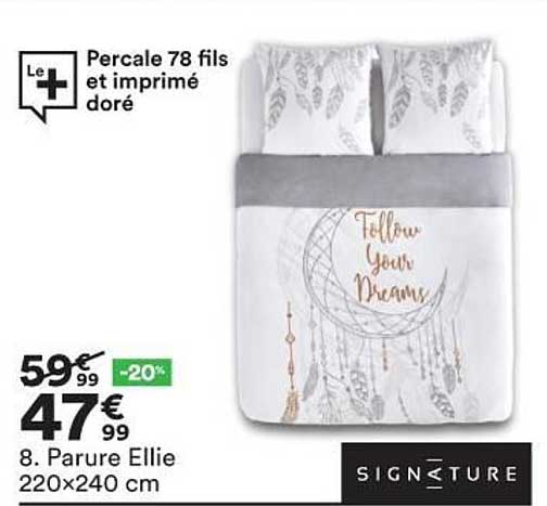 Promo Parure Ellile Signature chez BUT - iCatalogue.fr