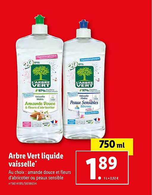 Liquide Vaisselle Lidl