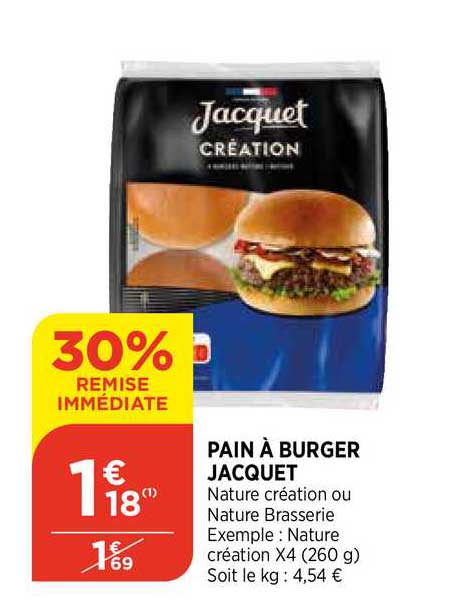 Promo Pain à Burger Jacquet chez Atac - iCatalogue.fr