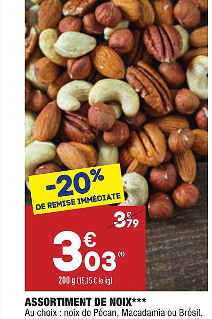 Promo Assortiment De Noix chez Aldi - iCatalogue.fr