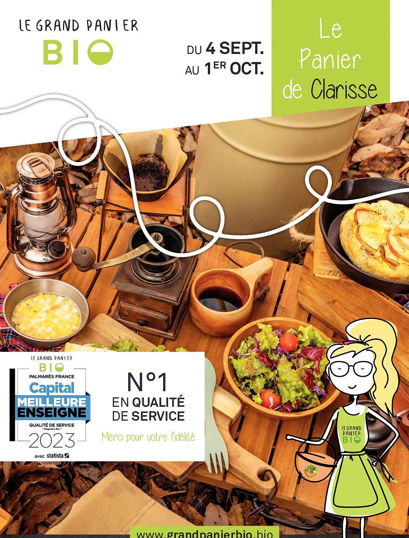 Promo Le Panier De Clarisse chez Le grand Panier Bio - iCatalogue.fr