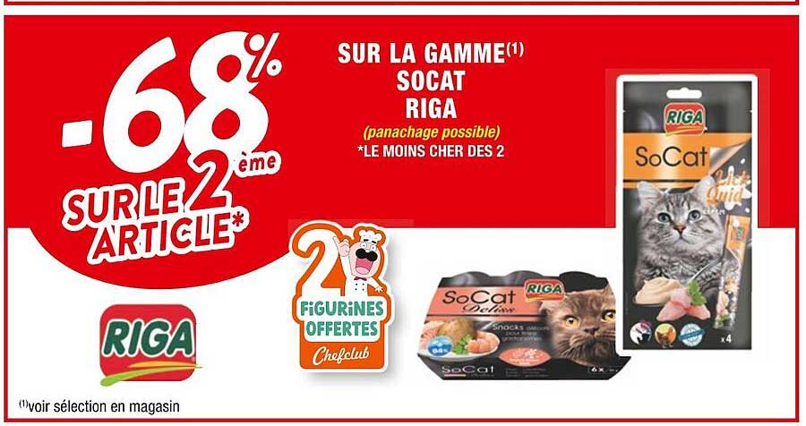 Promo La Gamme Socat Riga chez Cora - iCatalogue.fr