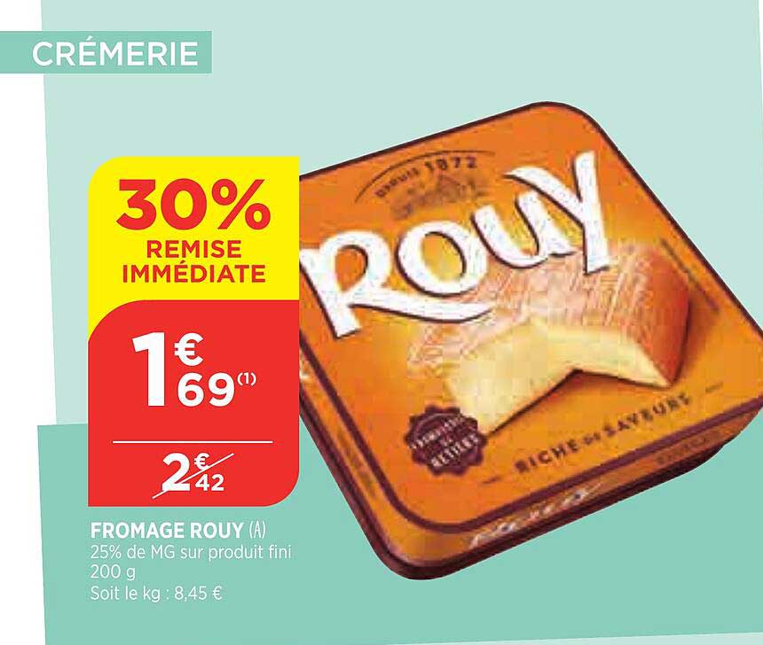 Promo Fromage Rouy chez Bi1 - iCatalogue.fr