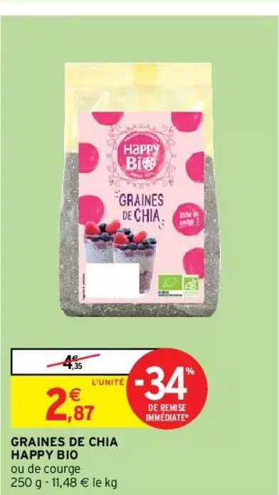 Graines De Chia Intermarche