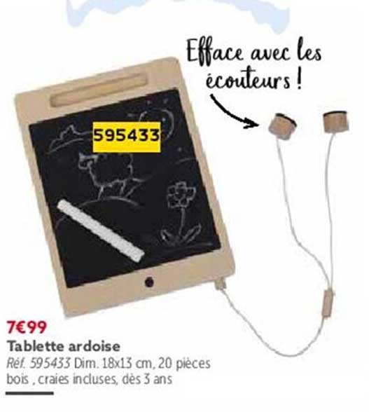 Promo Tablette Ardoise chez GiFi - iCatalogue.fr
